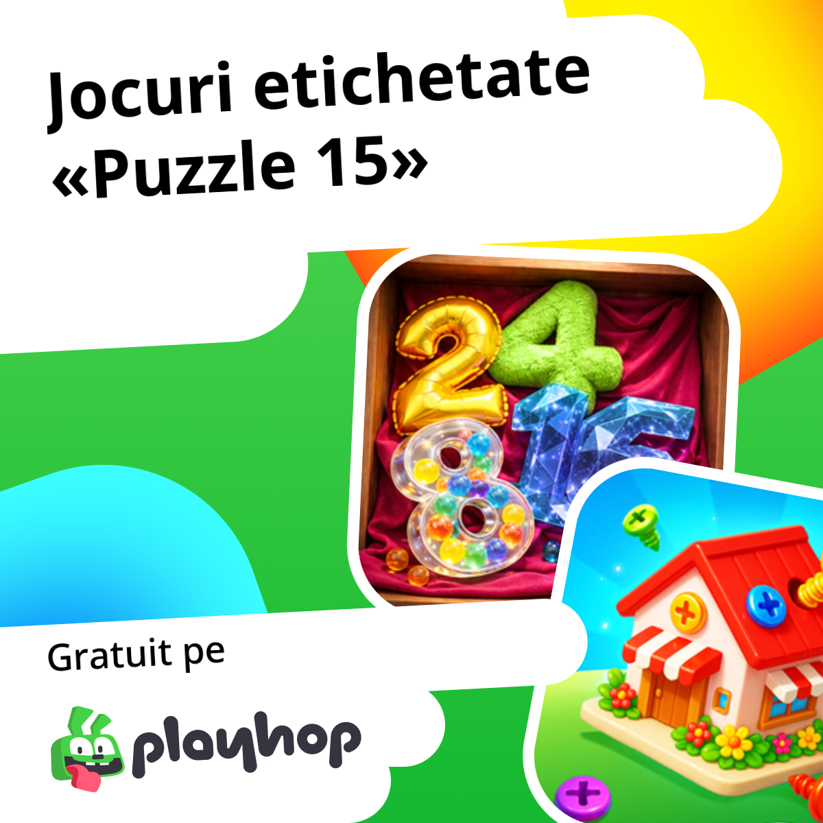 Jocuri Puzzle 15 Online 🧩 Joacă Gratuit Pe Playhop