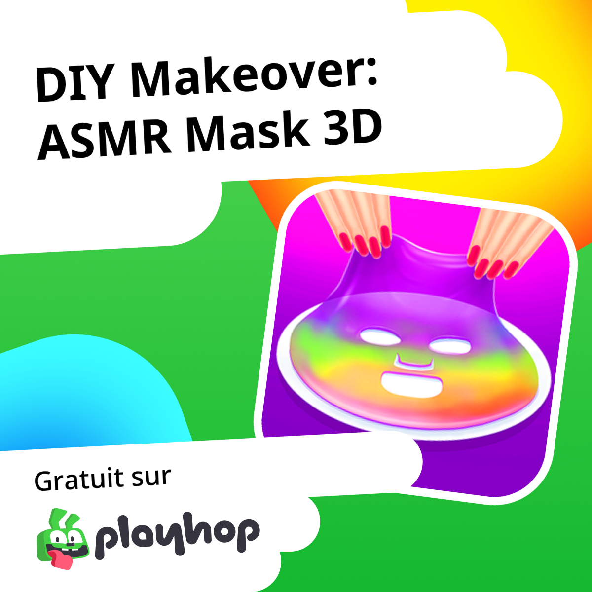 DIY Makeover: ASMR Mask 3D (par Iwense): Jouez En Ligne Gratuitement Sur Playhop