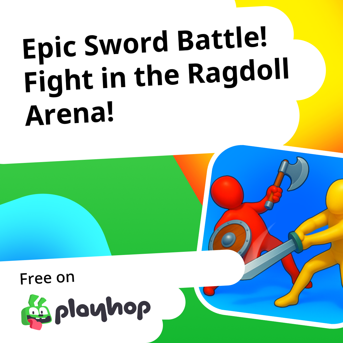 Epic Sword Battle! Fight in the Ragdoll Arena! (by Eccentric): Play Online For Free On Playhop