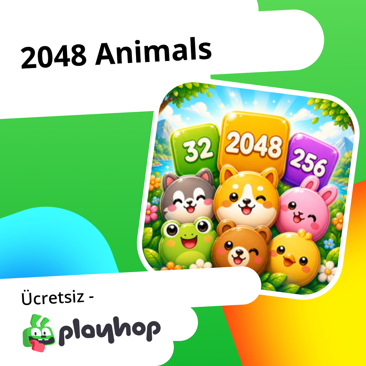 2048 Animals: Playhop'da Ücretsiz Çevrimiçi Oynayın