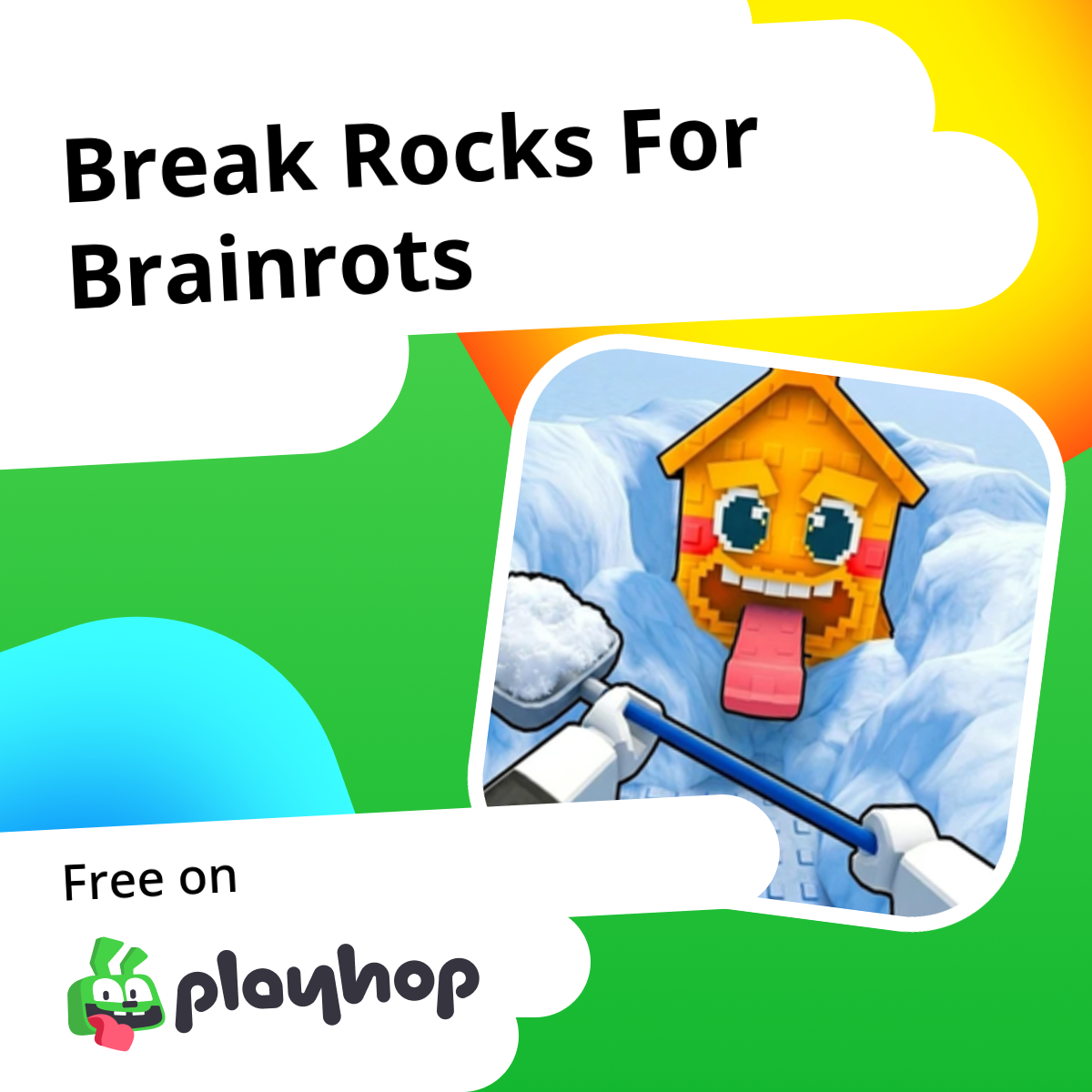 Break Rocks For Brainrots: Play Online For Free On Playhop
