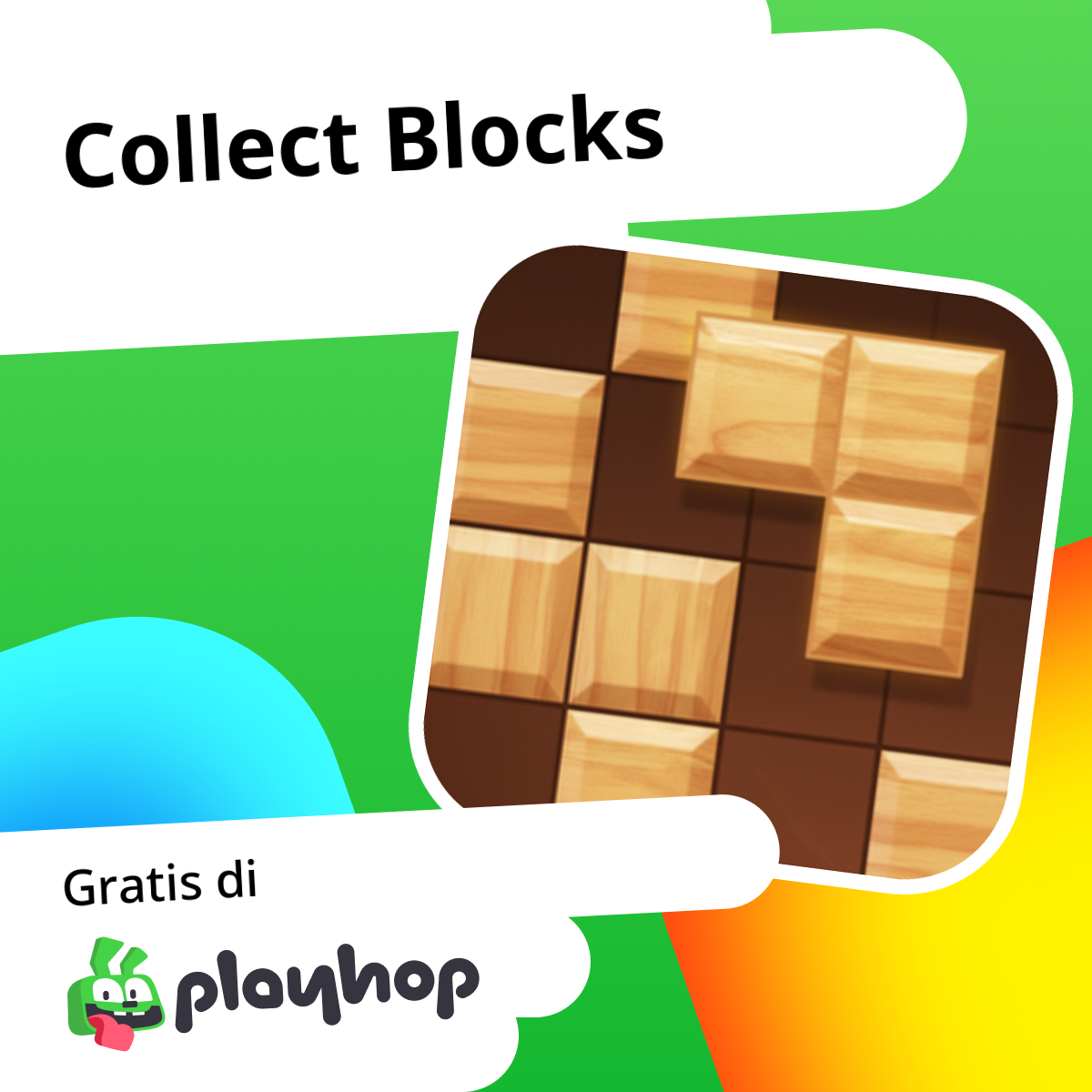 Collect Blocks: Main Gratis Online di Playhop