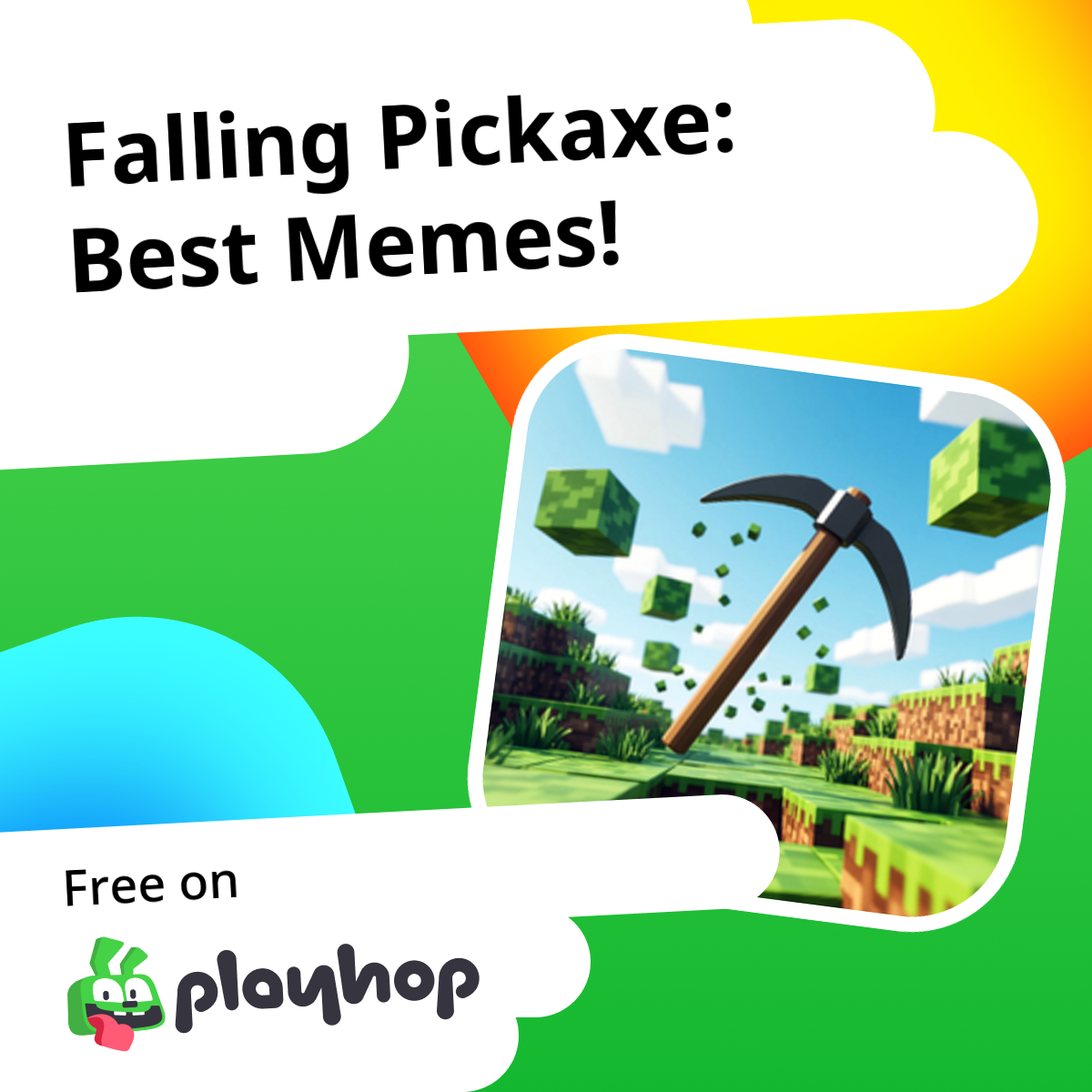 Falling Pickaxe: Best Memes! (by Angrybear): Play Online For Free On ...