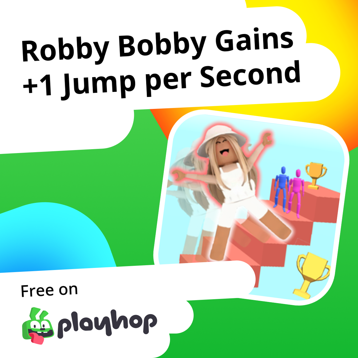 Robby Bobby Gains +1 Jump per Second (توسط KreizLand): به صورت رایگان ...