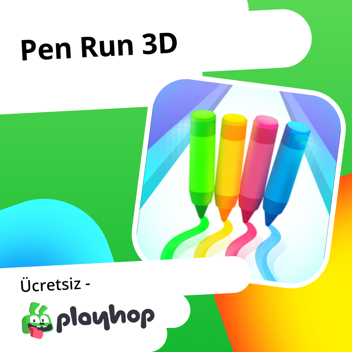 Pen Run 3D (Ohayo geliştiricisinden): Playhop Servisinde Ücretsiz ...