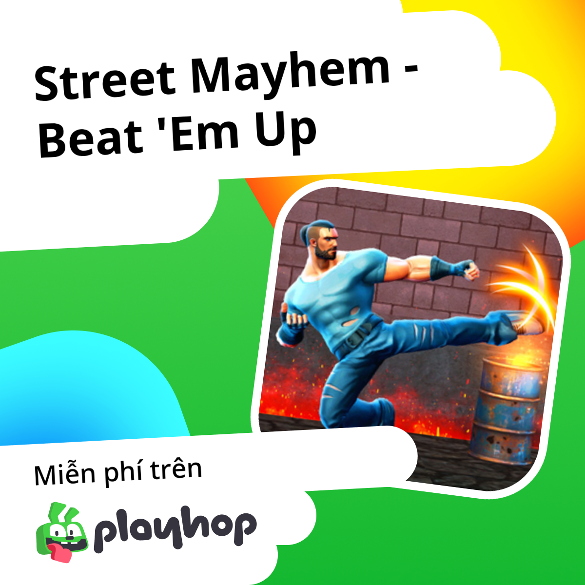 Street Mayhem - Beat 'Em Up: Chơi trực tuyến miễn phí trên Playhop