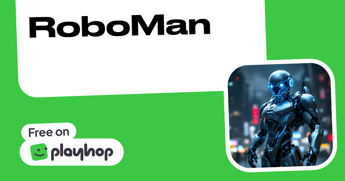 RoboMan (per Fun and funny games): Juega Gratis Online en Playhop