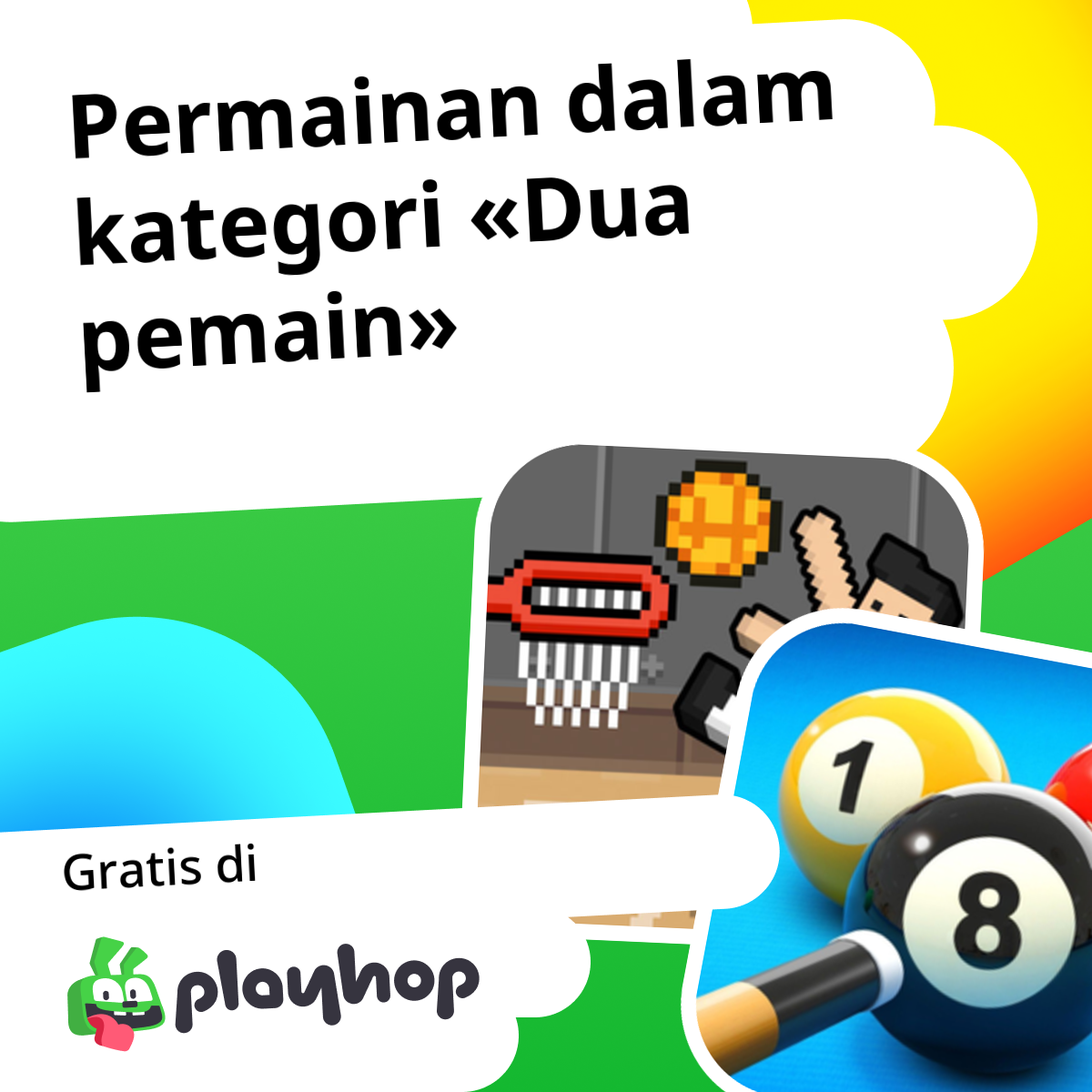 Dua pemain game Online: Mainkan Secara Gratis Di Playhop