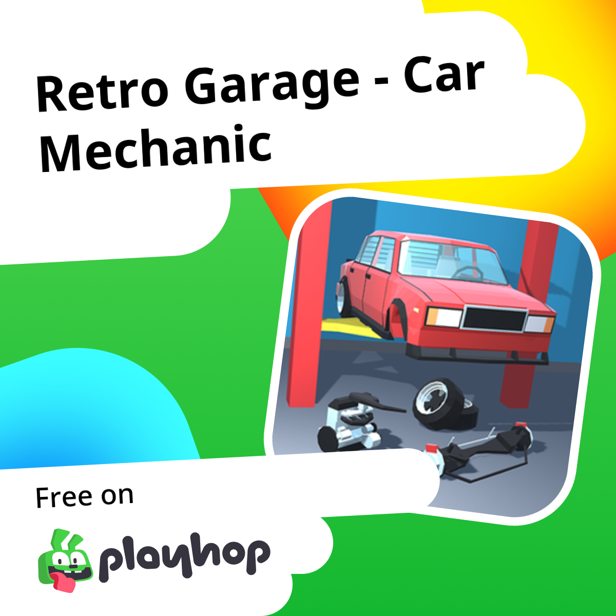 Retro Garage - Car Mechanic: Play Online For Free On Playhop
