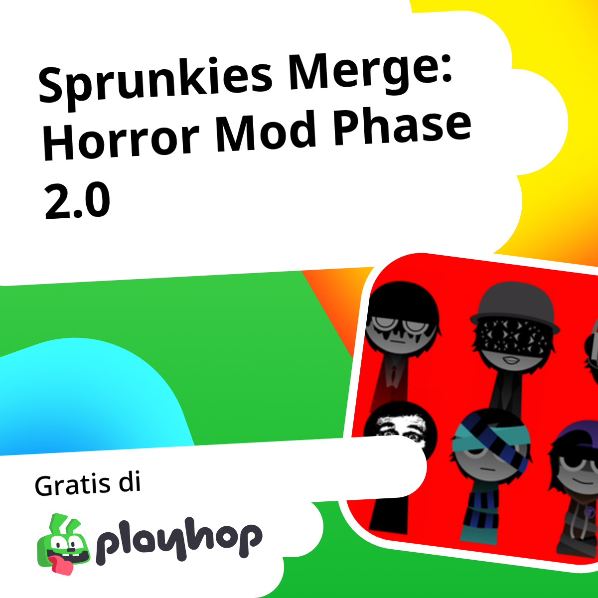 Sprunkies Merge: Horror Mod Phase 2.0 (oleh Dashka Games): Mainkan Online Secara Gratis Di Playhop