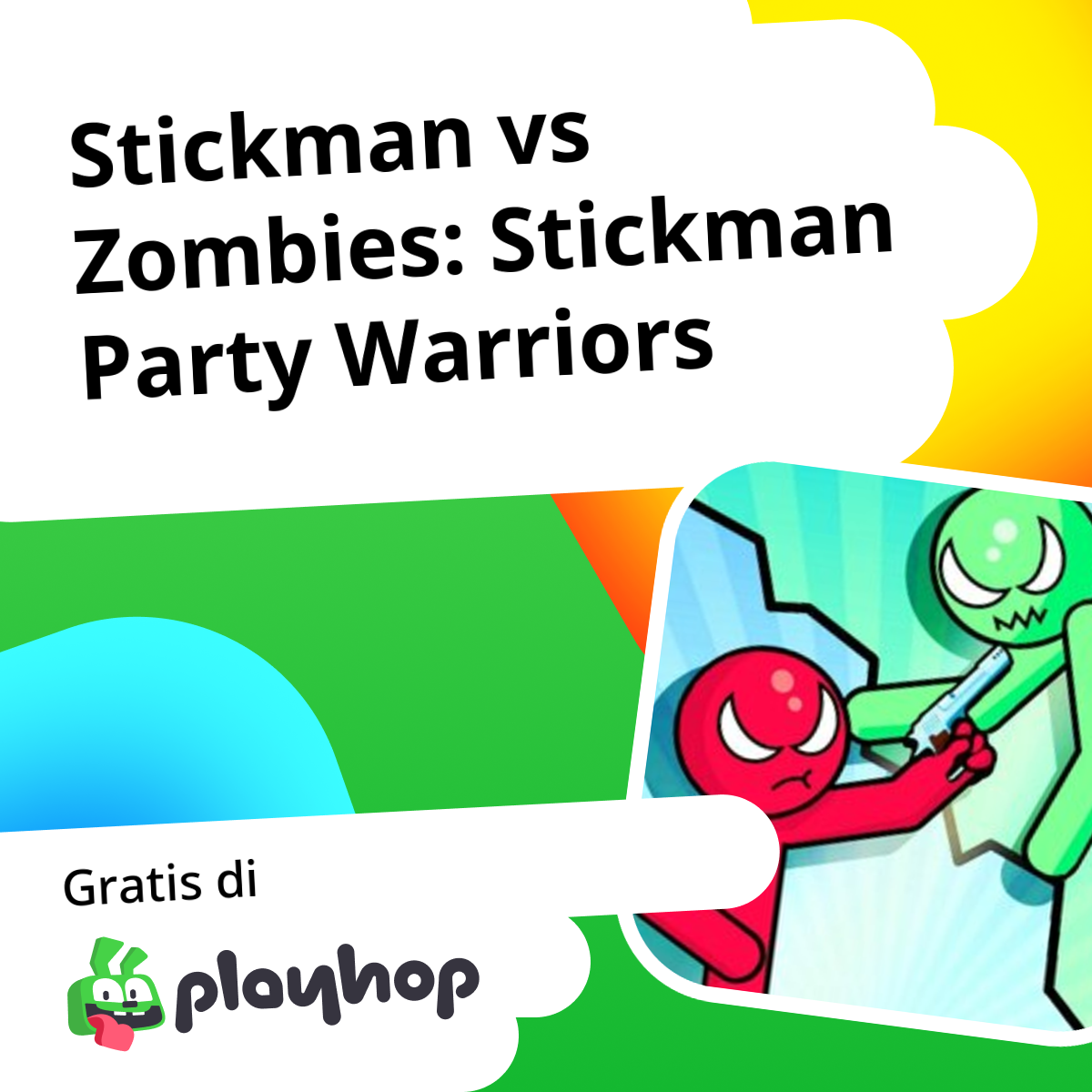 Stickman vs Zombies: Stickman Party Warriors (oleh New Generation Games ...