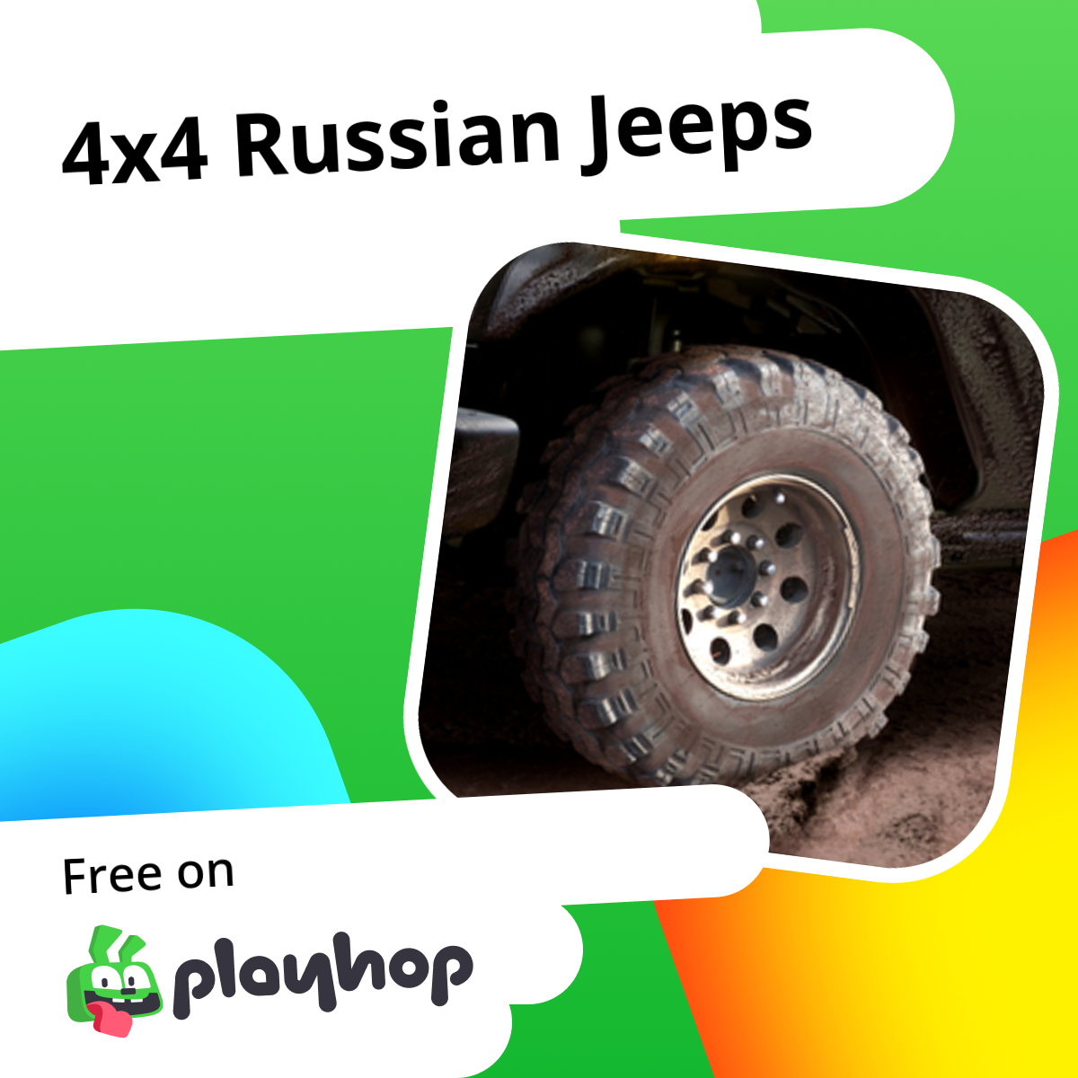 4x4 Russian Jeeps (by F-Game): Play Online For Free On Playhop
