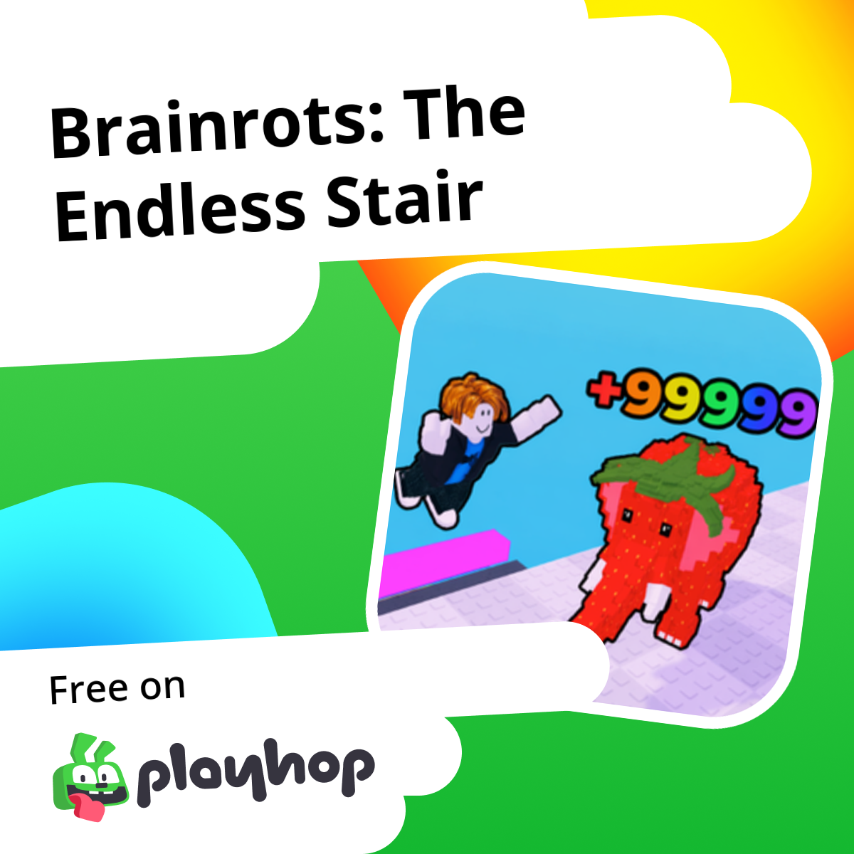 Brainrots: The Endless Stair: Play Online For Free On Playhop