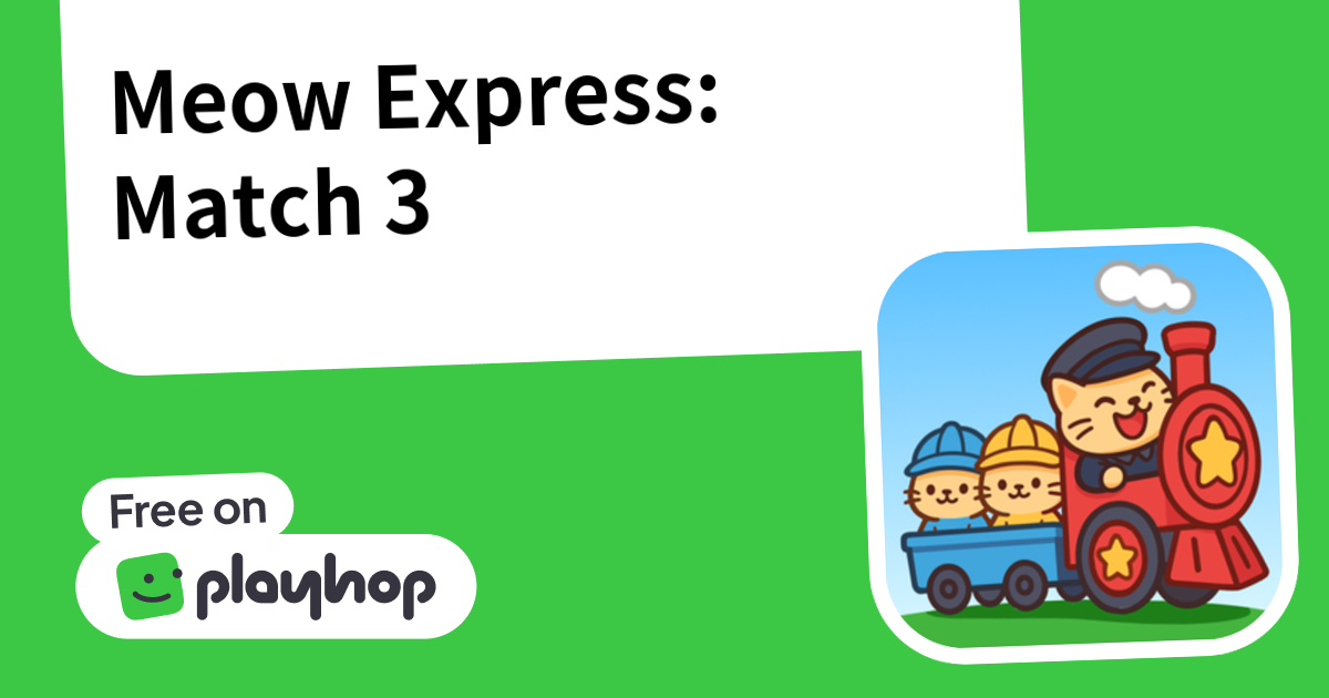 Meow Express: Match 3 (由 Igry besplatno): 在 Playhop 上免费在线玩