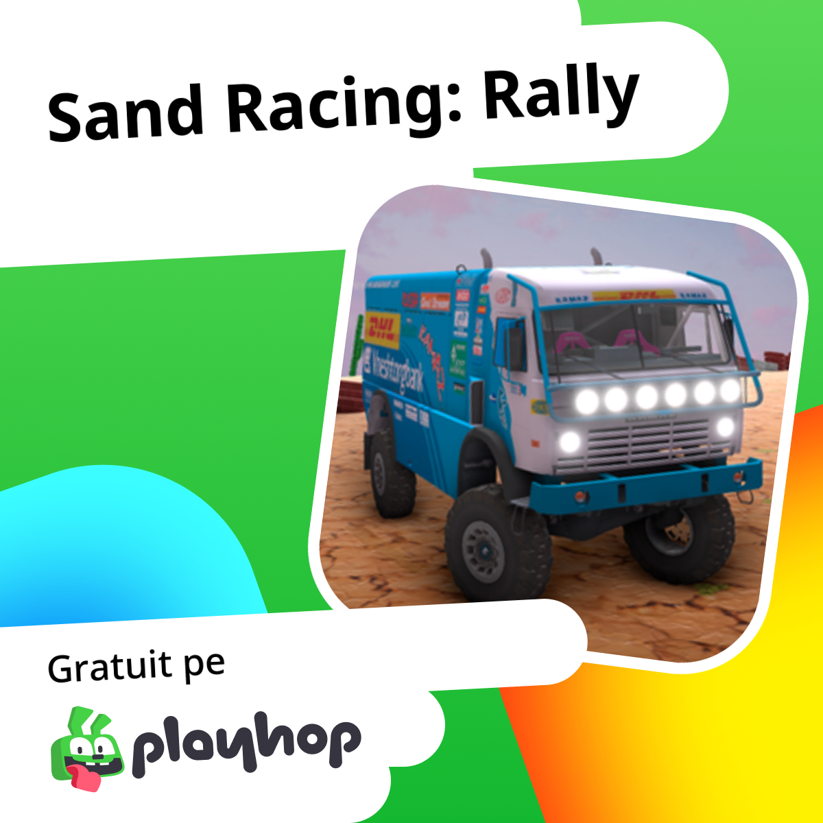 Sand Racing: Rally (de HiGHBiT GAMES): Joacă online gratuit pe Playhop