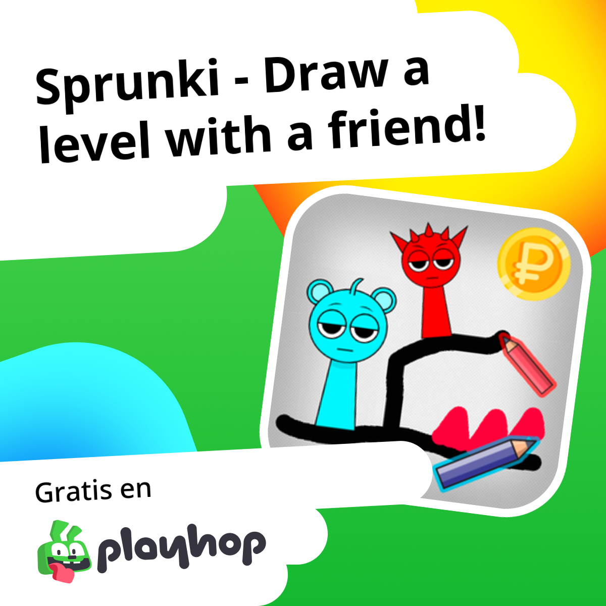 Sprunki - Draw a level with a friend! (por Karagush): Juega Gratis ...