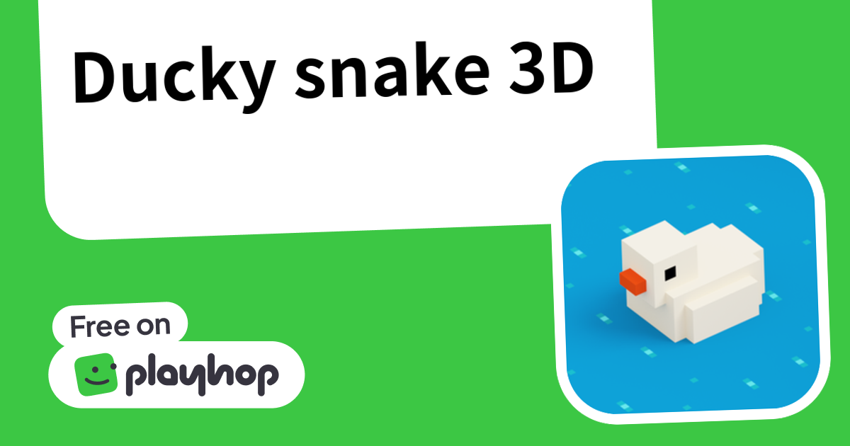 Ducky snake 3D （SafffronGames開発）: Playhopで無料でオンラインプレイ