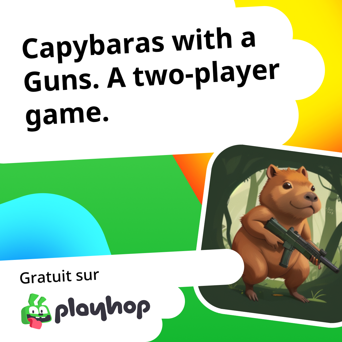 Capybaras with a Guns. A two-player game. (par Zametki studios): Jouez ...