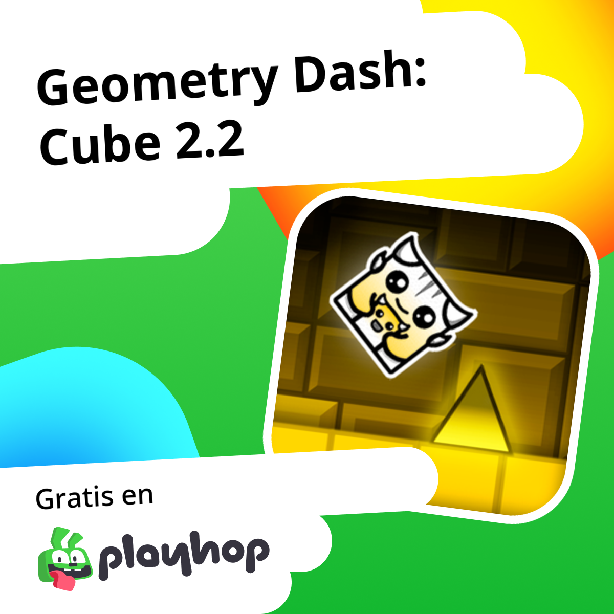 Geometry Dash: Cube 2.2 (per New Place): Juega Gratis Online en Playhop