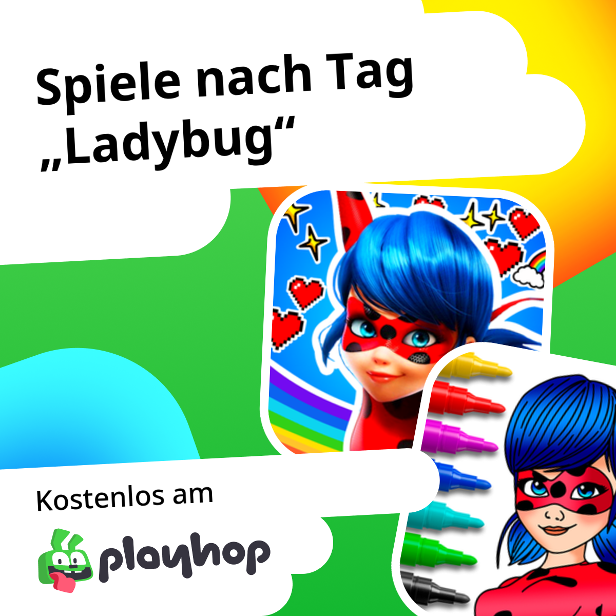Ladybug Spiele: Online Kostenlos Spielen auf Playhop