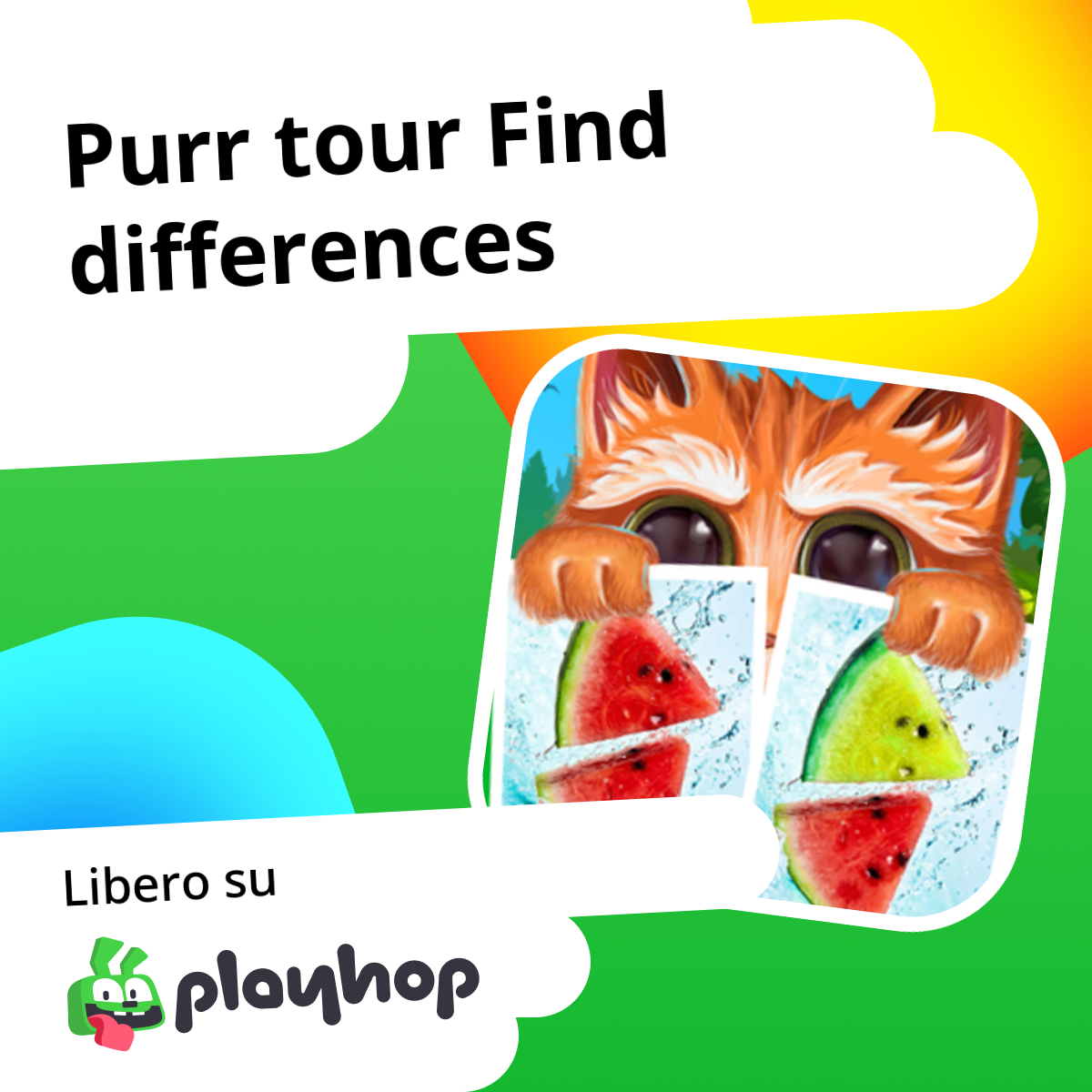 Purr tour Find differences: Gioca Gratis Online su Playhop
