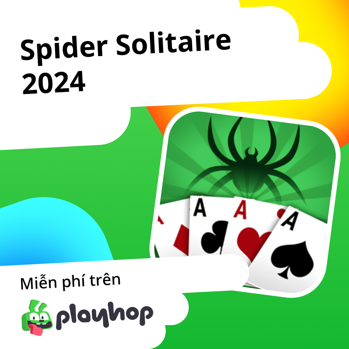 Spider Solitaire 2024: Chơi trực tuyến miễn phí trên Playhop
