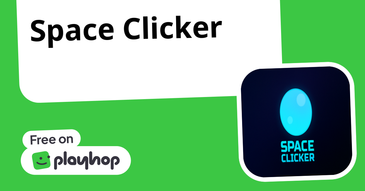 Space Clicker (დან JimolostGaming): ითამაშეთ ონლაინ უფასოდ Playhop