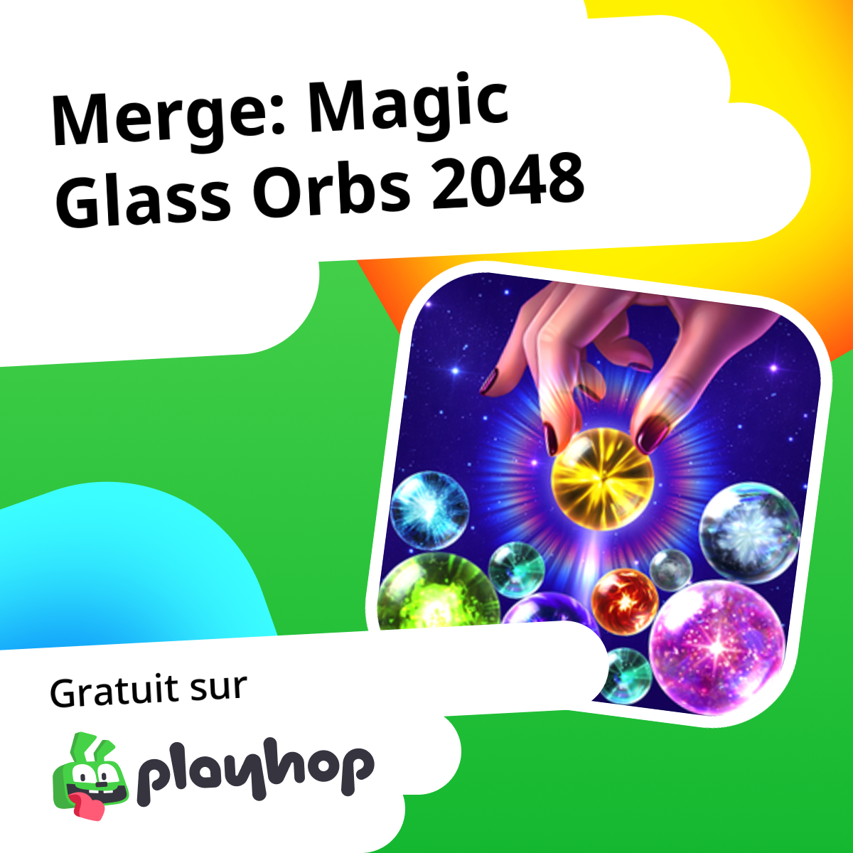 Merge: Magic Glass Orbs 2048 (par Dimaizer): Jouez En Ligne ...