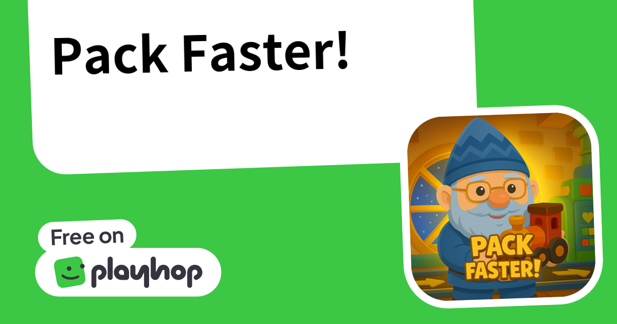 Pack Faster! （AE Games開発）: Playhopで無料でオンラインプレイ