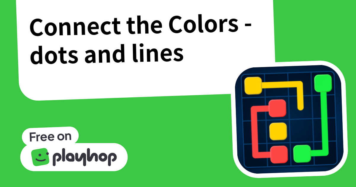 Connect the Colors - dots and lines （VolPlex Game開発）: Playhopで無料でオンラインプレイ