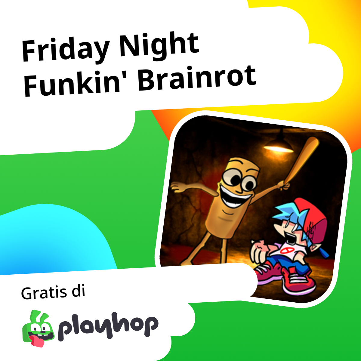 Friday Night Funkin' Brainrot (oleh truelisgames): Mainkan Gratis ...