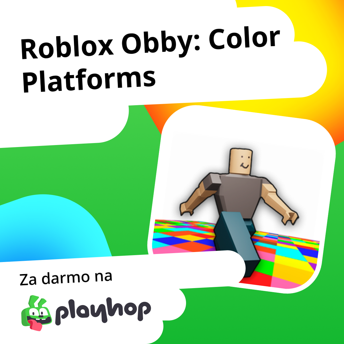 Roblox Obby: Color Platforms (przez DOGSTUDIO): Graj Online Za Darmo Na ...