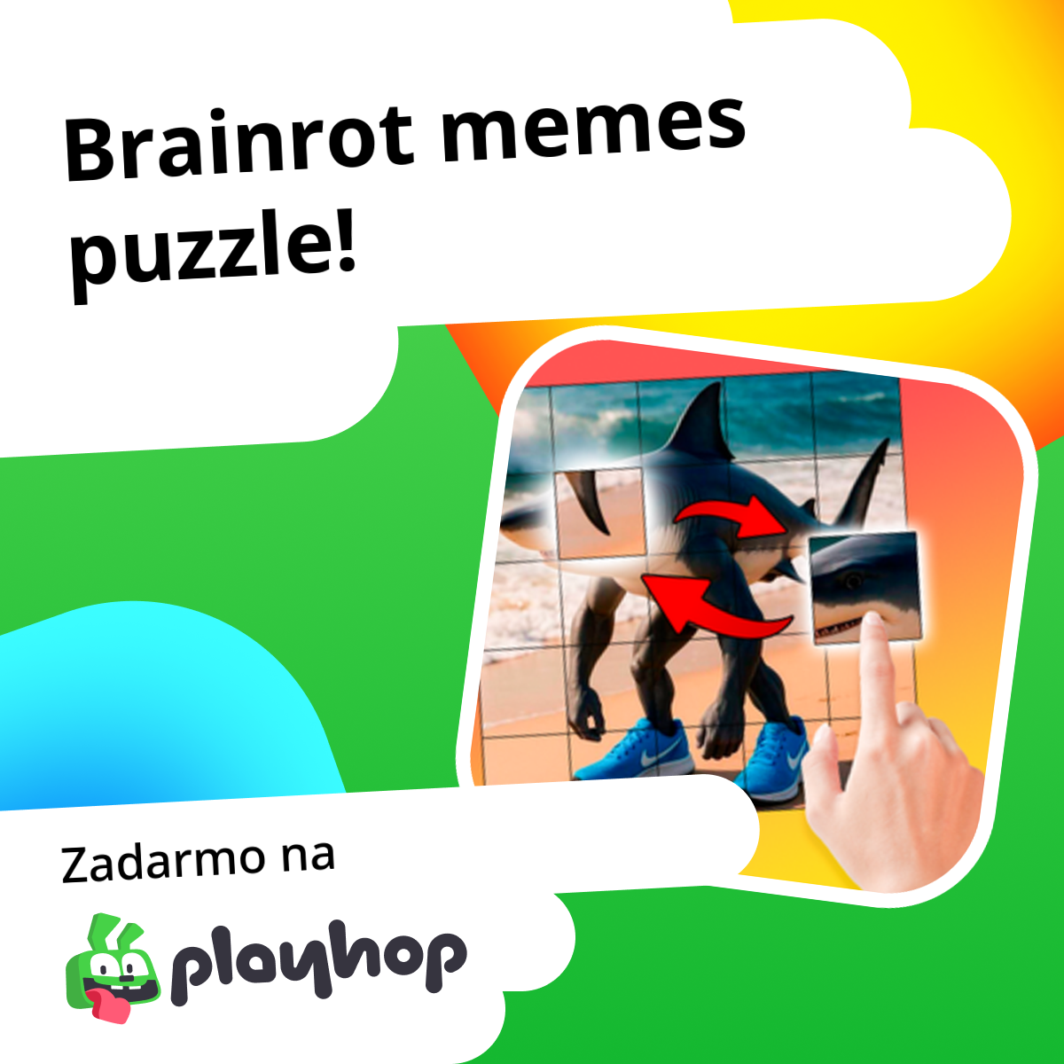 Brainrot memes puzzle!: Hrajte online zadarmo na Playhop