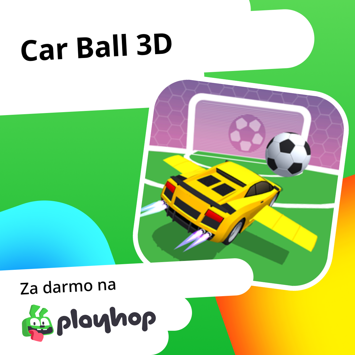 Car Ball 3D (przez Brain massage): Graj Online Za Darmo Na Playhop