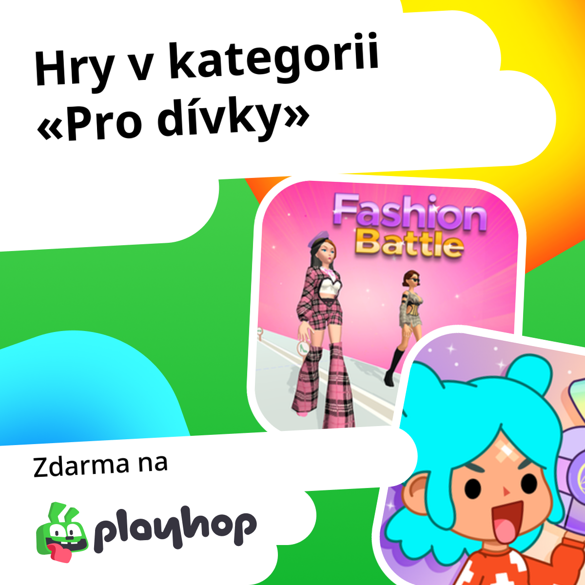 Hry Pro dívky Online: Hrajte zdarma na Playhop