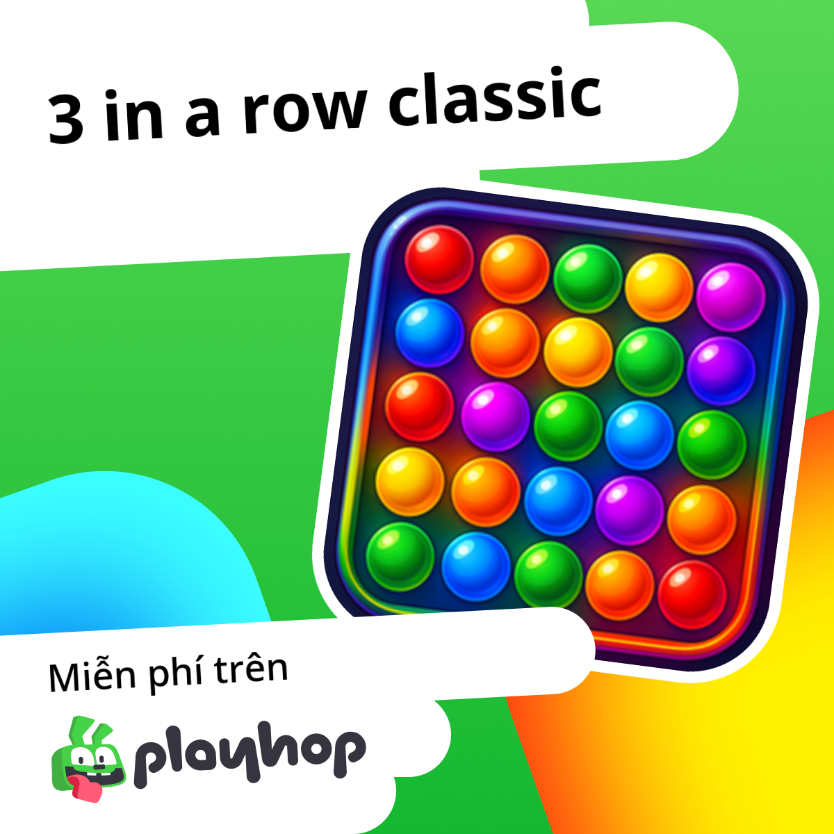 3 in a row classic (bởi pathGAME): Chơi Trực Tuyến Miễn Phí Trên Playhop