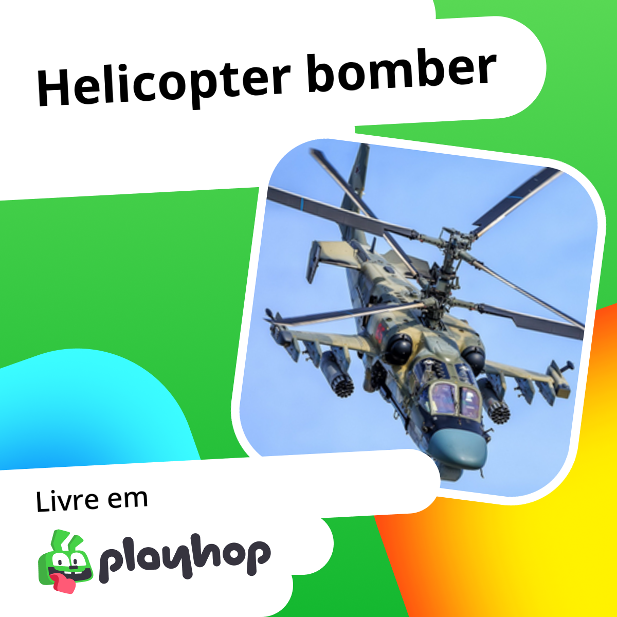 Helicopter bomber (por AlekseyN): Jogue Online Gratuitamente Em Playhop
