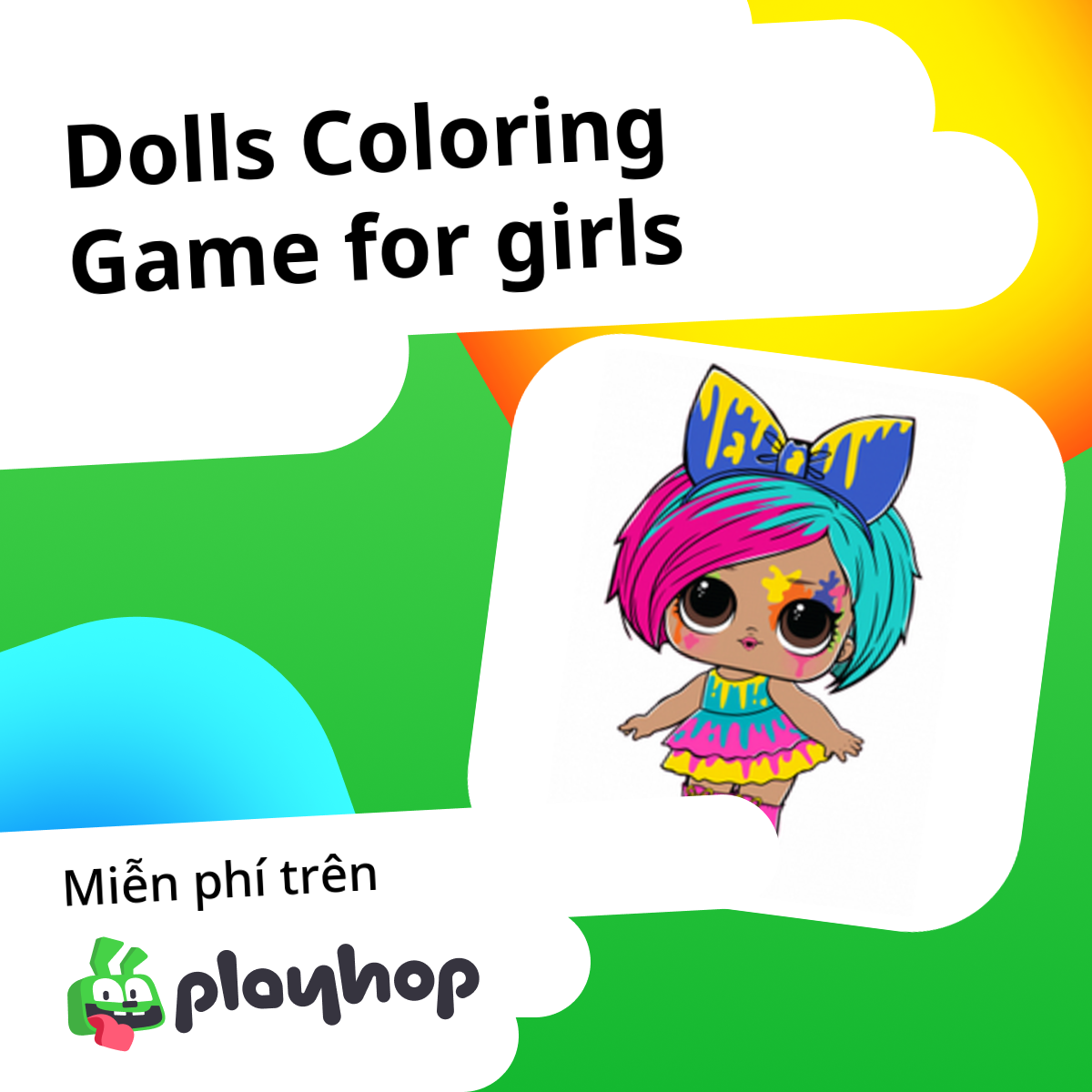 Dolls Coloring Game for girls (bởi Girls Games Puzzles): Chơi Trực ...