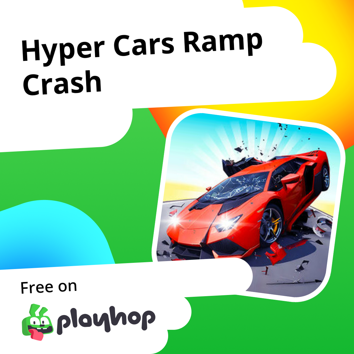 Hyper Cars Ramp Crash (توسط gameVgames): بازی آنلاین به صورت رایگان در ...