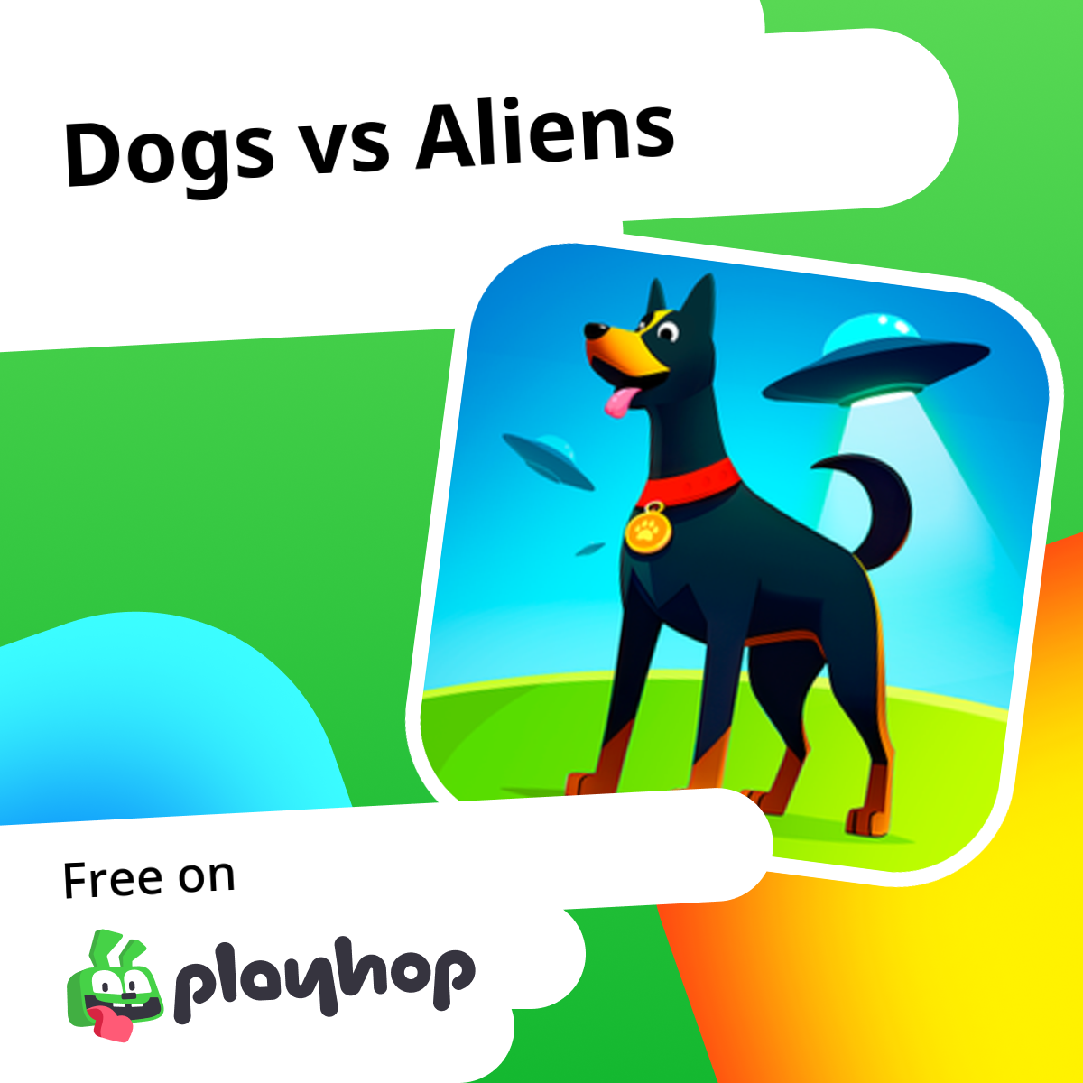 Dogs vs Aliens (by Kvadratnyj Dinozavr): Play Online For Free On Playhop