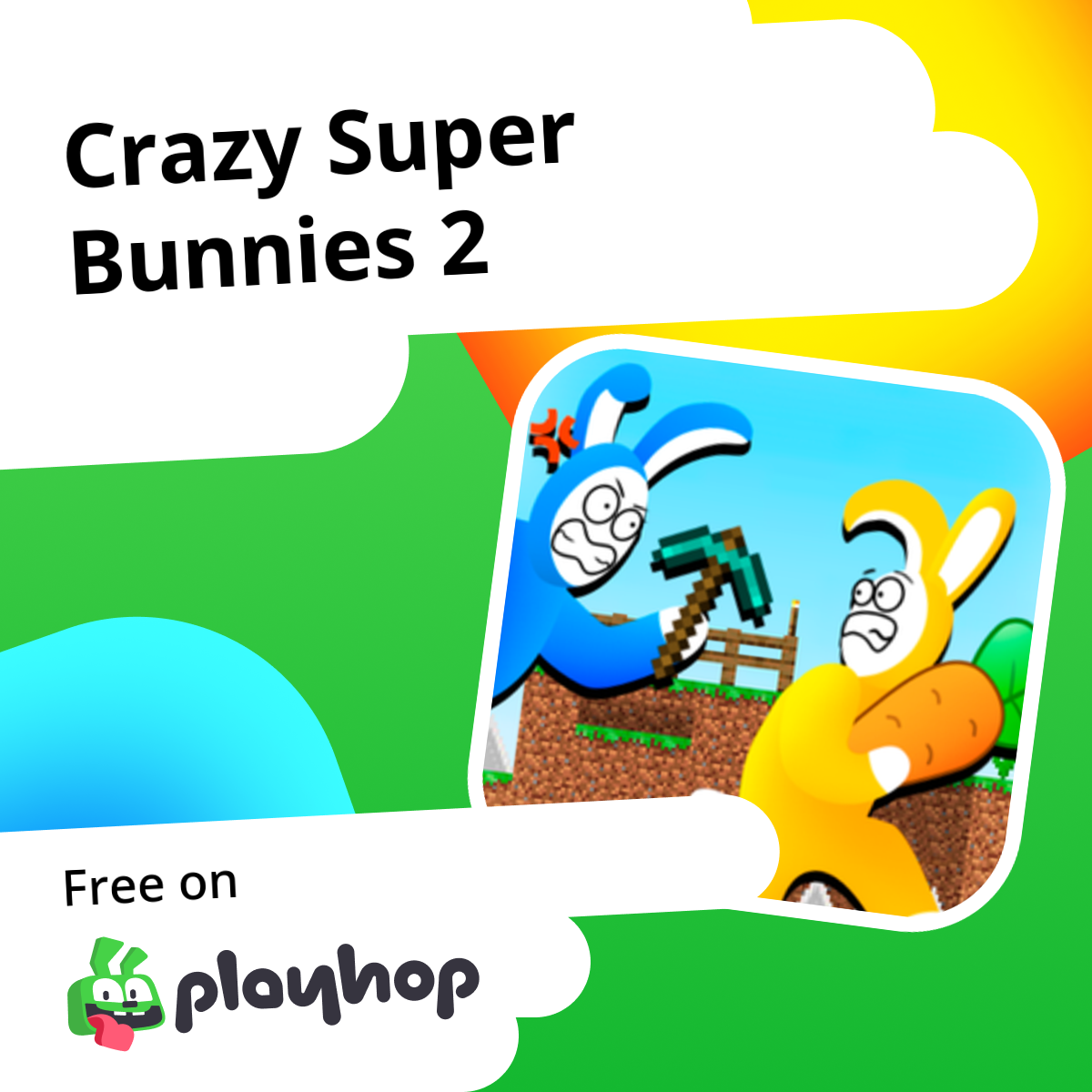 Crazy Super Bunnies 2: Play Online For Free On Playhop