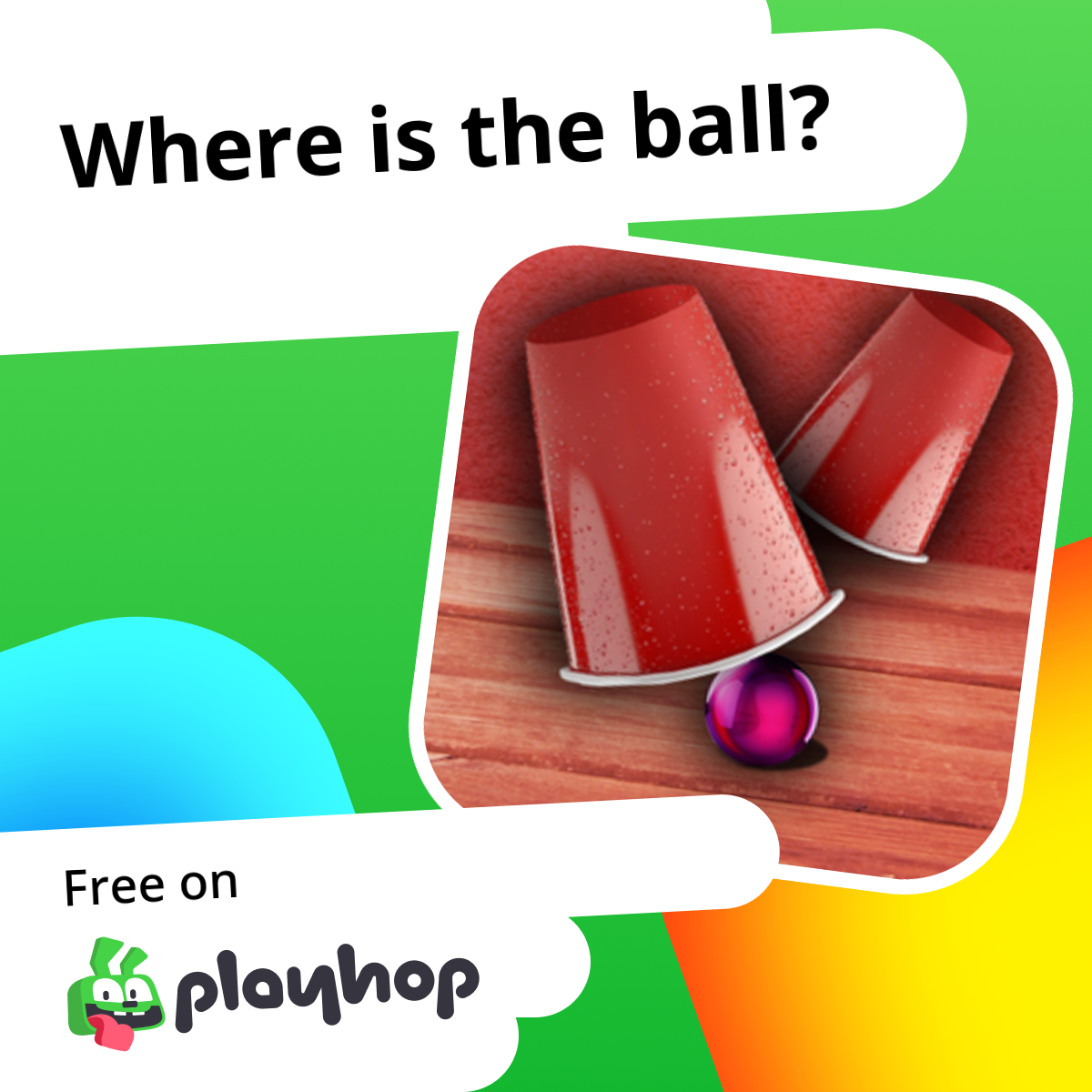 Where is the ball? (by D-503): Play Online For Free On Playhop