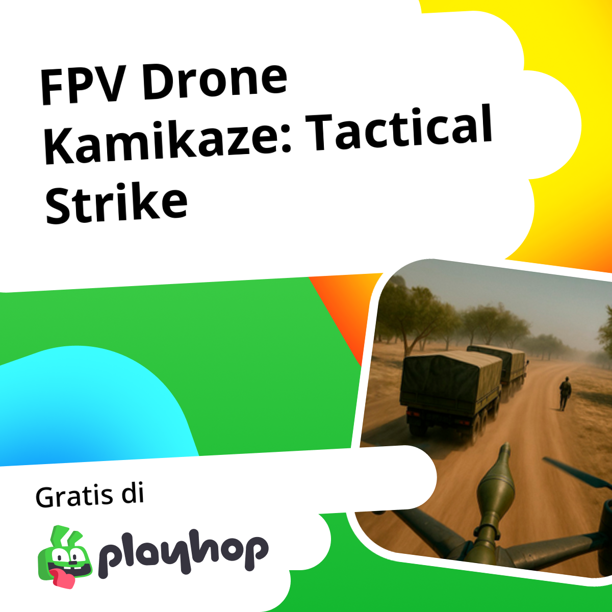 FPV Drone Kamikaze: Tactical Strike (oleh sunkenteen Games): Mainkan ...
