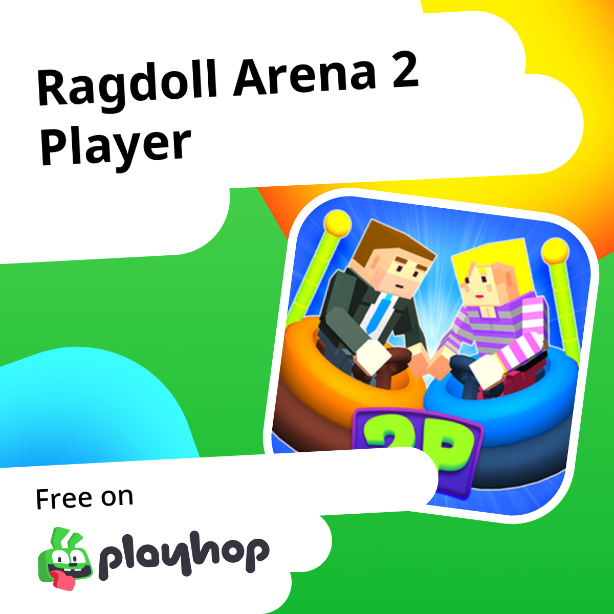 Ragdoll Arena 2 Player: به صورت رایگان آنلاین در Playhop بازی کنید