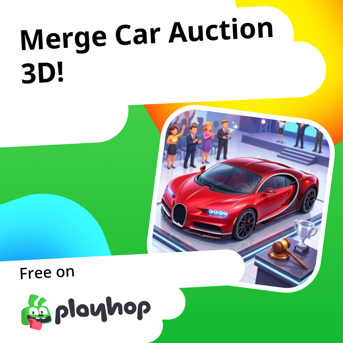 Merge Car Auction 3D!: Play Online For Free On Playhop