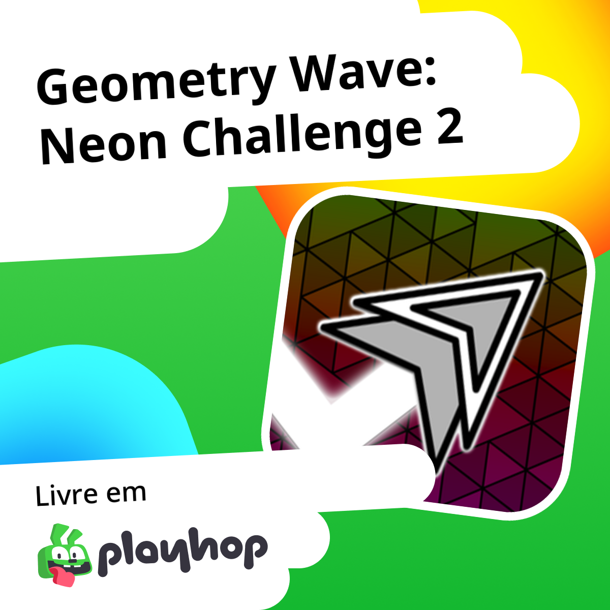Geometry Dash Hyper Wave: Neon Challenge 2 (por IceRainWave): Jogue ...