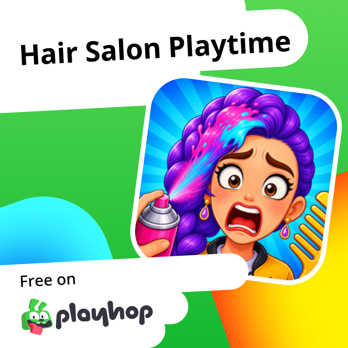 Hair Salon Playtime: Play Online For Free On Playhop