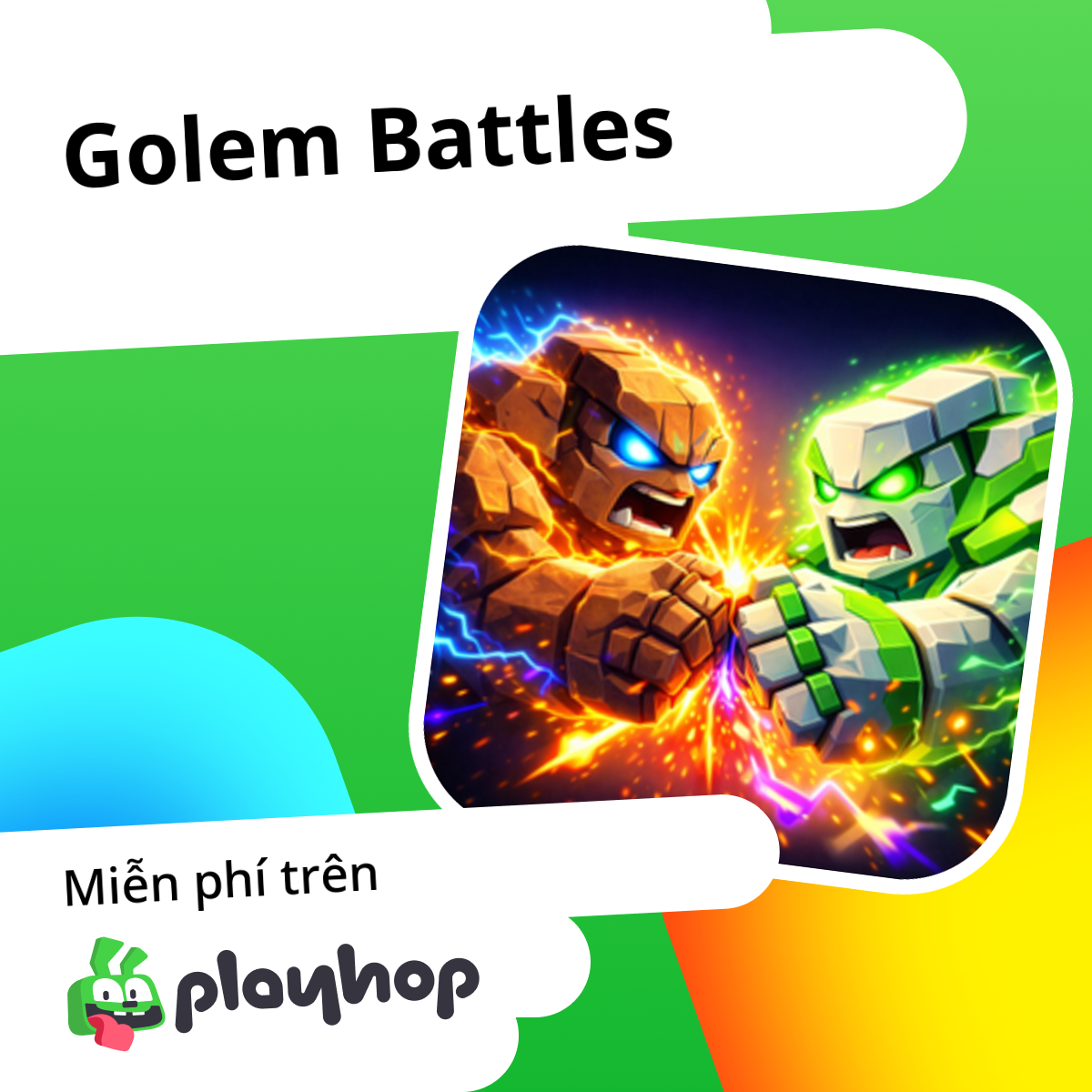 Golem Battles: Chơi trực tuyến miễn phí trên Playhop