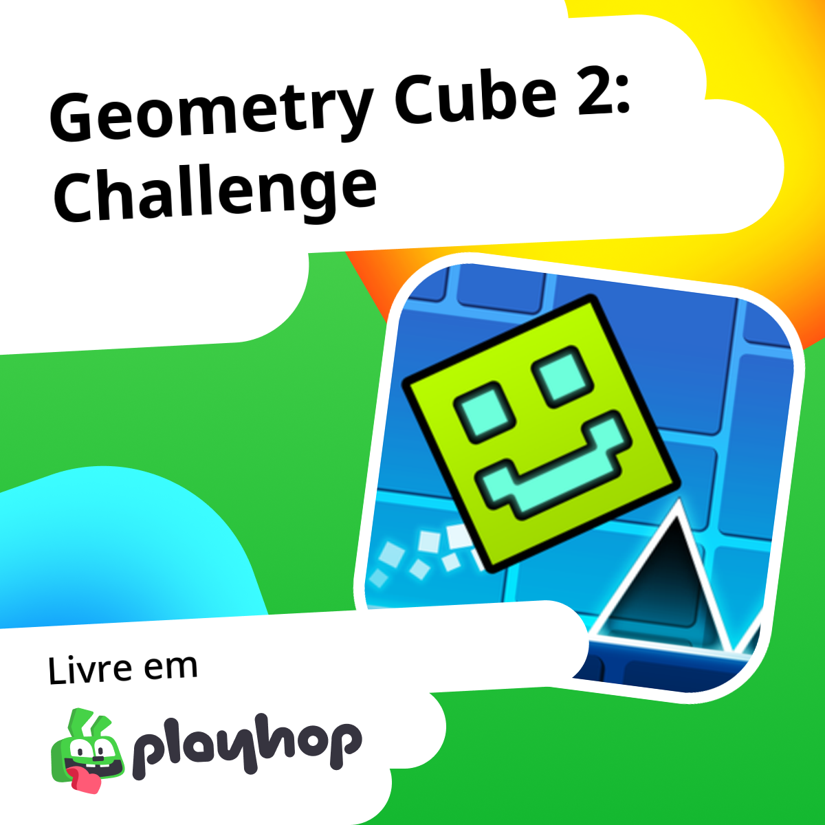 Geometry Cube 2: Challenge (por IceRainWave): Jogue Online Gratuitamente Em Playhop