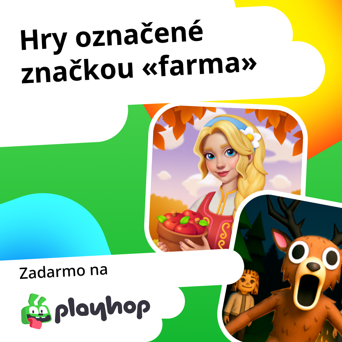 Farma hry Online 🚜 Hrajte zadarmo na Playhop